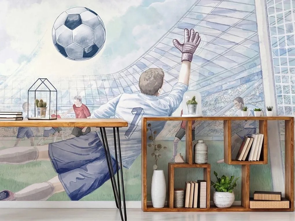 Nástěnný mural FOTBAL do dětského pokoje
