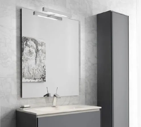 Aqualine Aqualine, VERONICA LED nástěnné svítidlo, 6 W, 300x30x115 mm, chrom, E26891CI