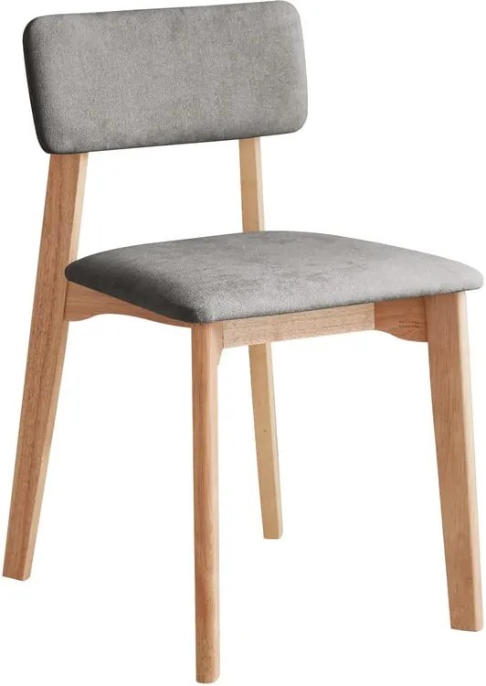 Kancelářská židle se světle šedým textilním polstrováním, DEEP Furniture Max