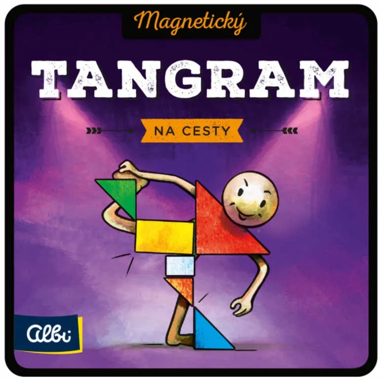 ALBI HRA Tangram magnetický na cesty alpk048012