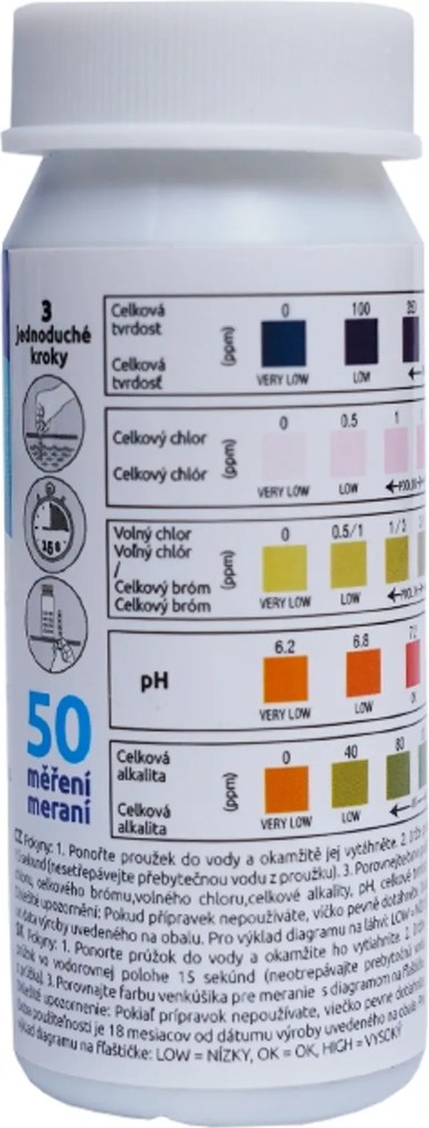 Marimex | Testovací pásky Marimex Spa 6v1 (50ks) | 11305036