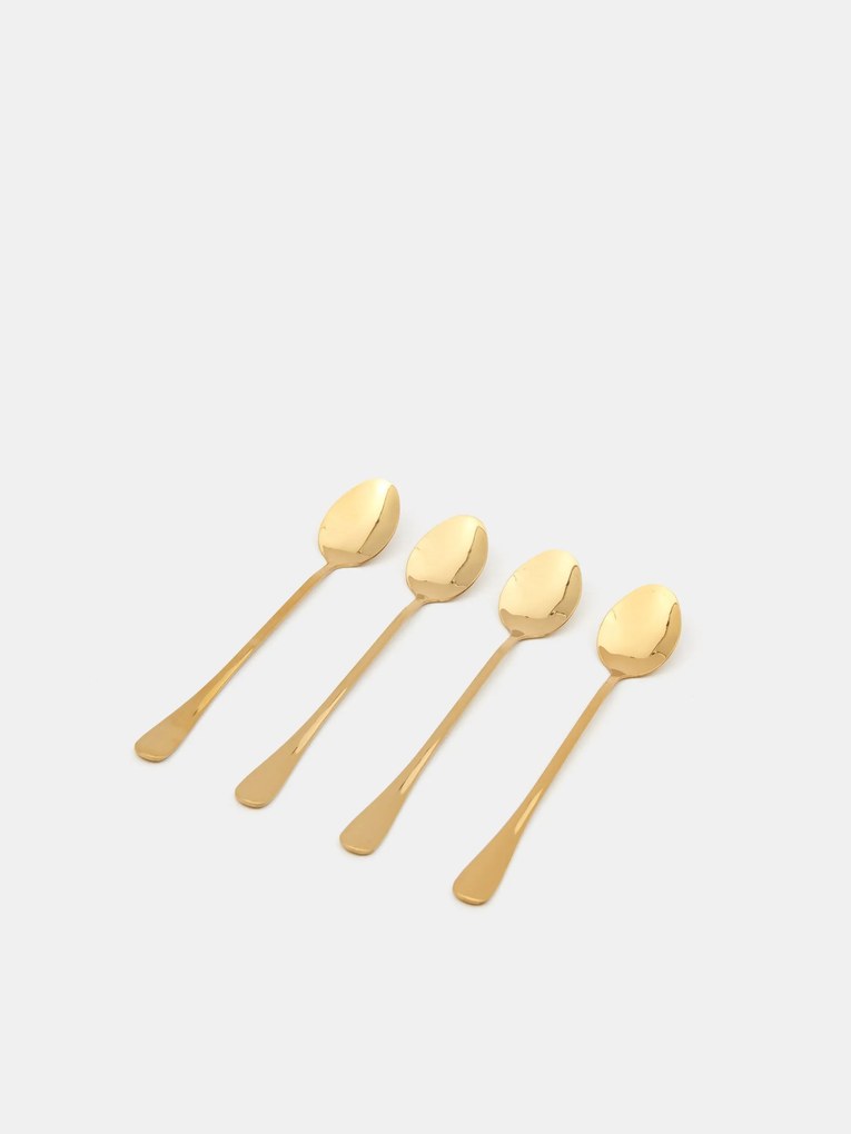 Sinsay - Sada lžiček 4 balení - zlatá