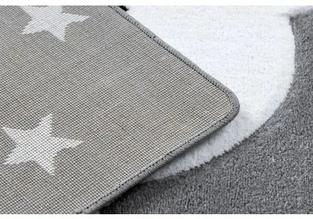 Dywany Luszczow Kusový koberec PETIT MRÁČEK, HVĚZDY, šedý Rozměr koberce: 80 x 150 cm