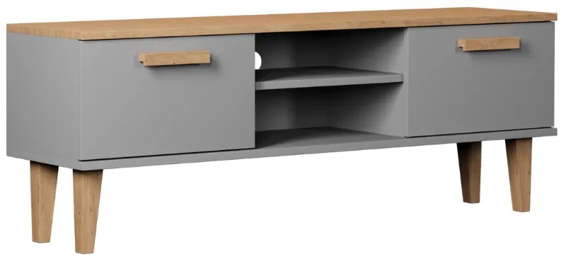 Benlemi Šedý obývací pokoj DENVER s TV stolkem 120 cm