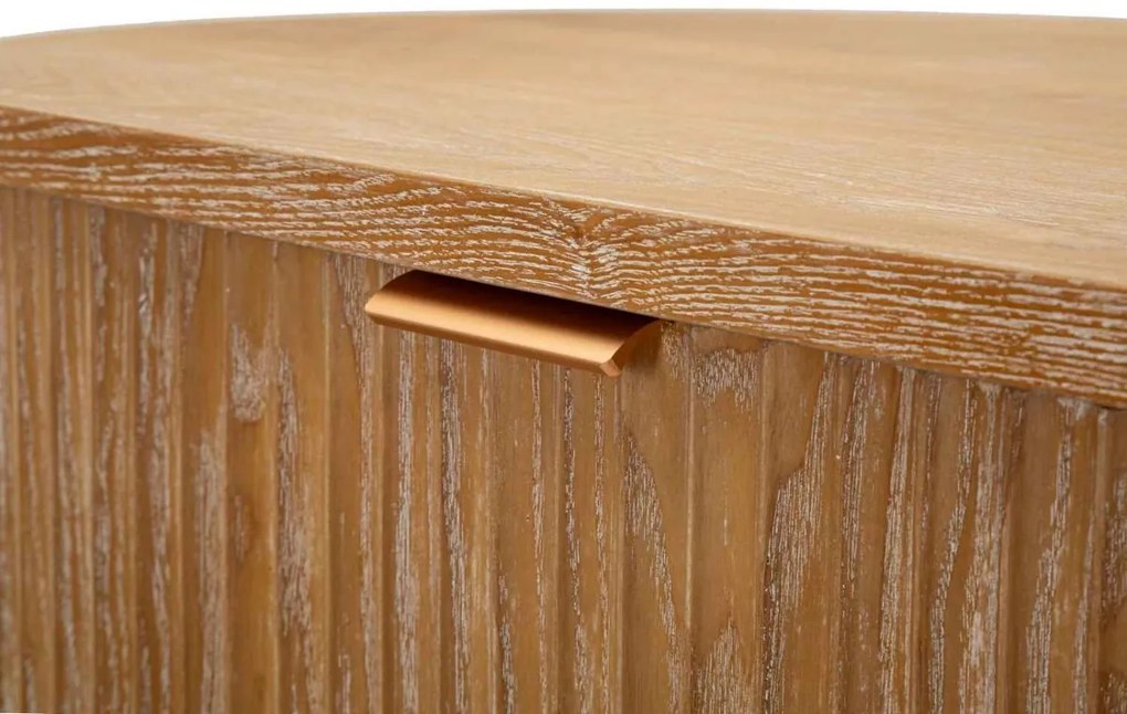 Designová komoda Jahzara 81 cm hnědá