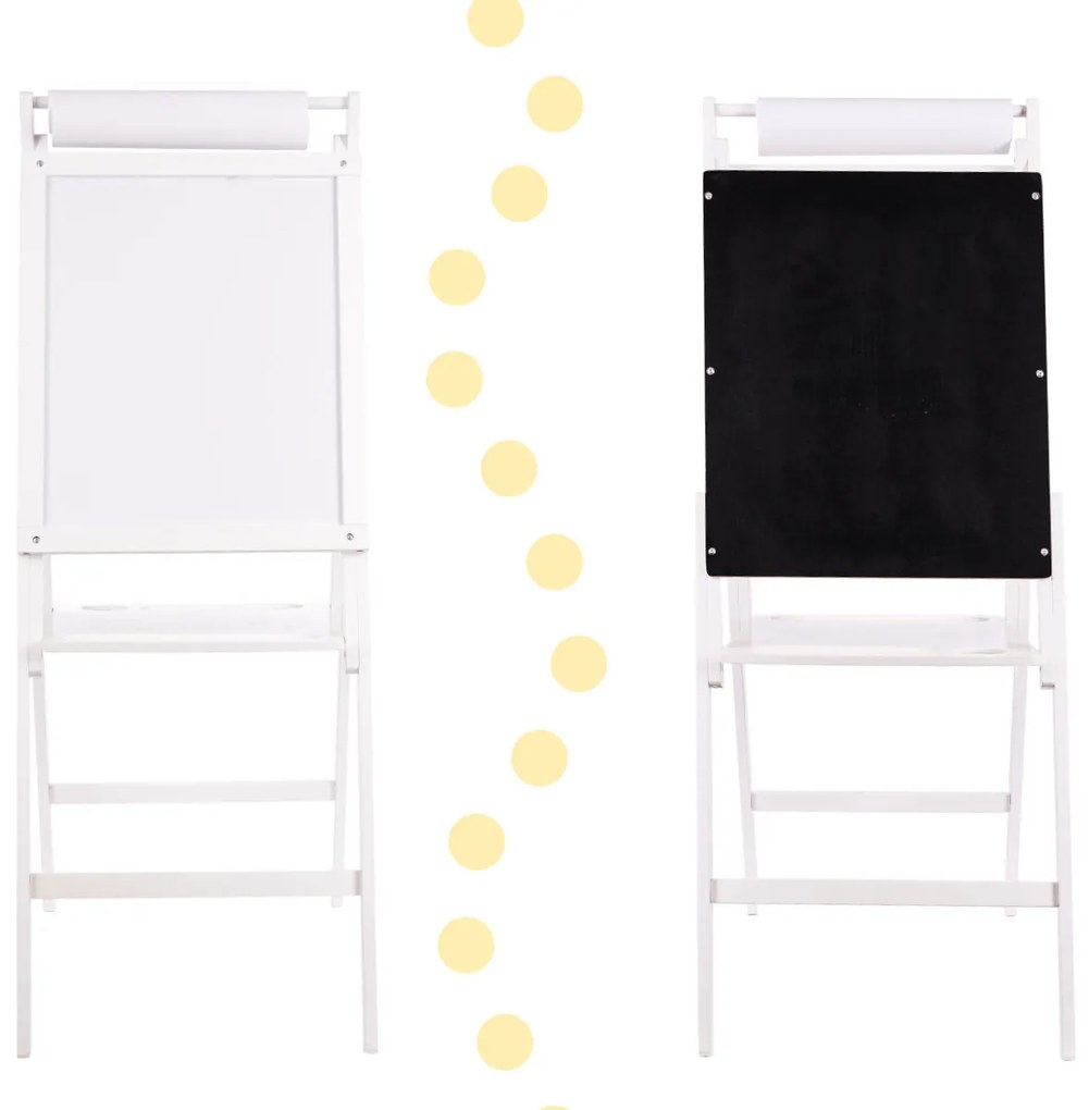 Creative Corner Magnetická dřevěná tabule bílá velká XXL
