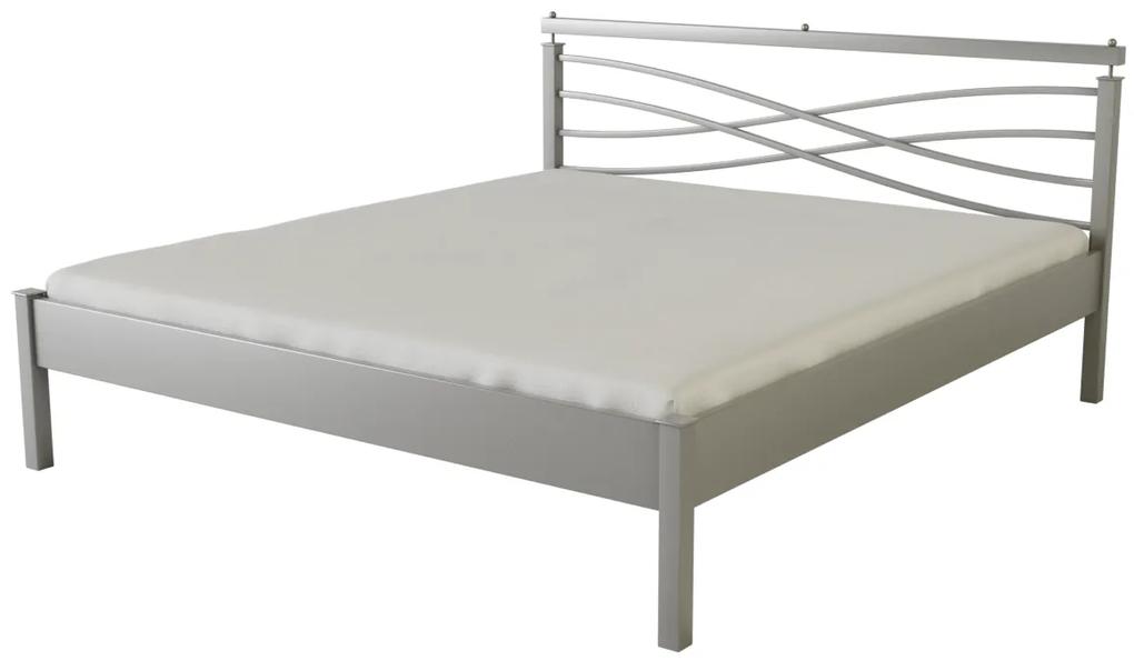 Nábytek ATIKA s.r.o. Kovová postel ANGELETA Povrchová úprava: bílá, Rozměr: 160 x 200 cm