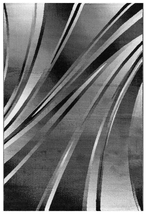 Kusový koberec Parma 9210 black - 120 x 170 cm