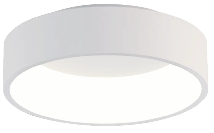 ACB Iluminacion Stropní LED svítidlo DILGA, ⌀ 45 cm, 27W, CRI90, CCT switch 2700-3000K Barva: Černá, Stmívání: DALI/PUSH