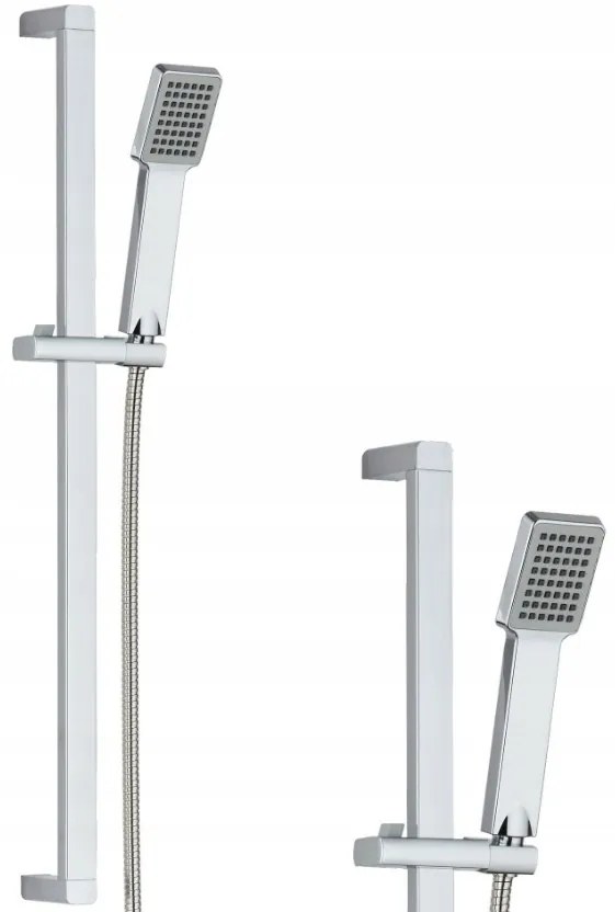Gamma Zn3, sprchový sloup s ruční sprchovou hlavicí 62cm, chromová, GMA-ZN3-CH