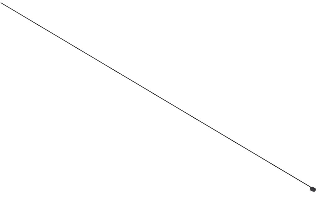 Moderní kolejnicový systém černý 1-fázový 800 cm s kulatým napájecím zdrojem - Magnetic