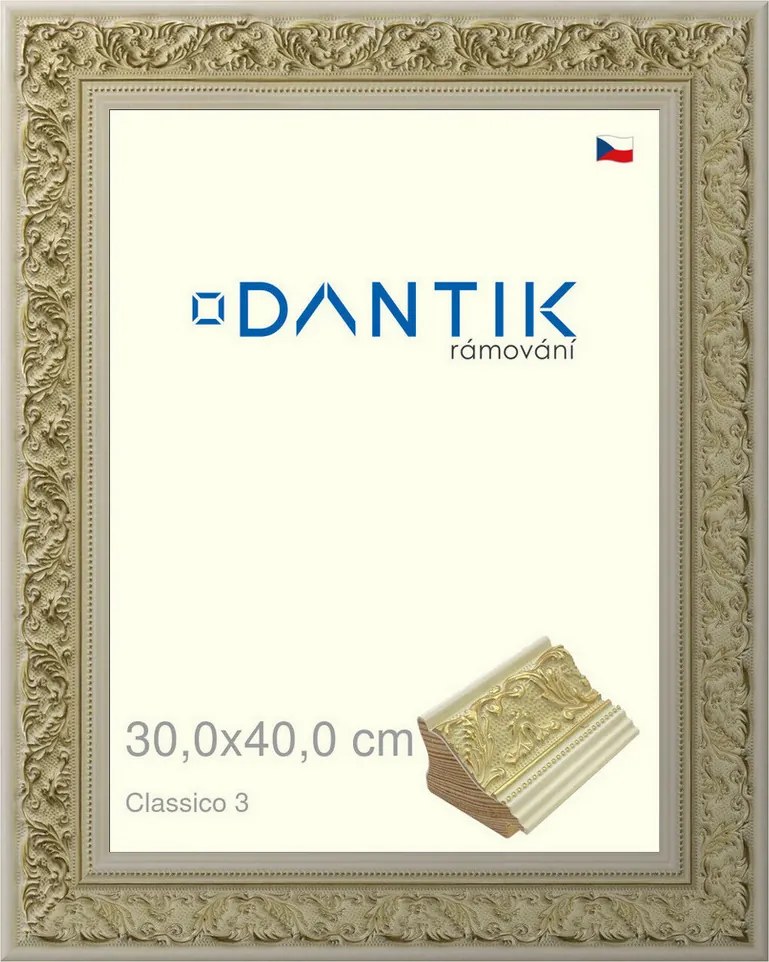 DANTIK rámeček 30x40 | Claico 3 (Plexi Čiré)