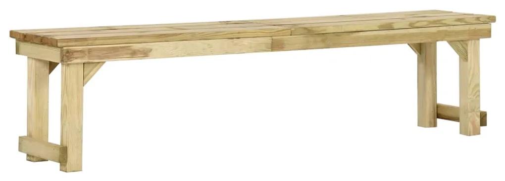 318414 vidaXL Zahradní lavice 180 cm impregnované borové dřevo
