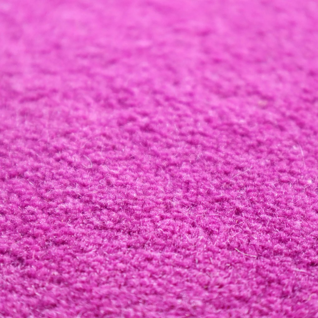 Asra, Ručně všívaný kusový koberec Asra wool lila, 120x170, růžová, ložnice