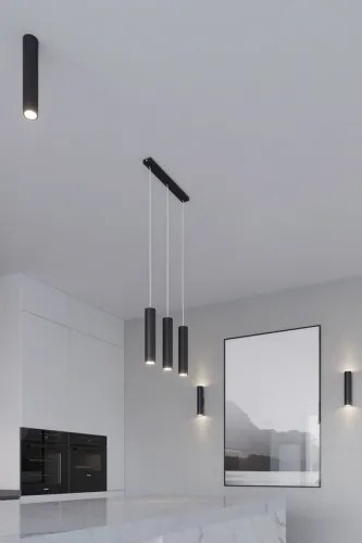 Lustr SOLLUX Lagos 3 GU10 3x40W bez zdroje SL.0329 černá