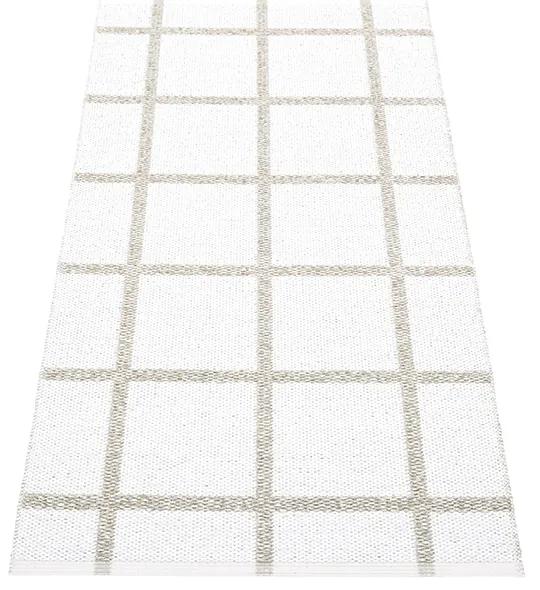 Vinylový koberec Pappelina ADA White/Stone Metallic velikost: 70x150cm