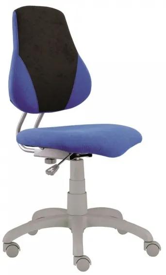 Dětská rostoucí židle FUXO modro / šedá