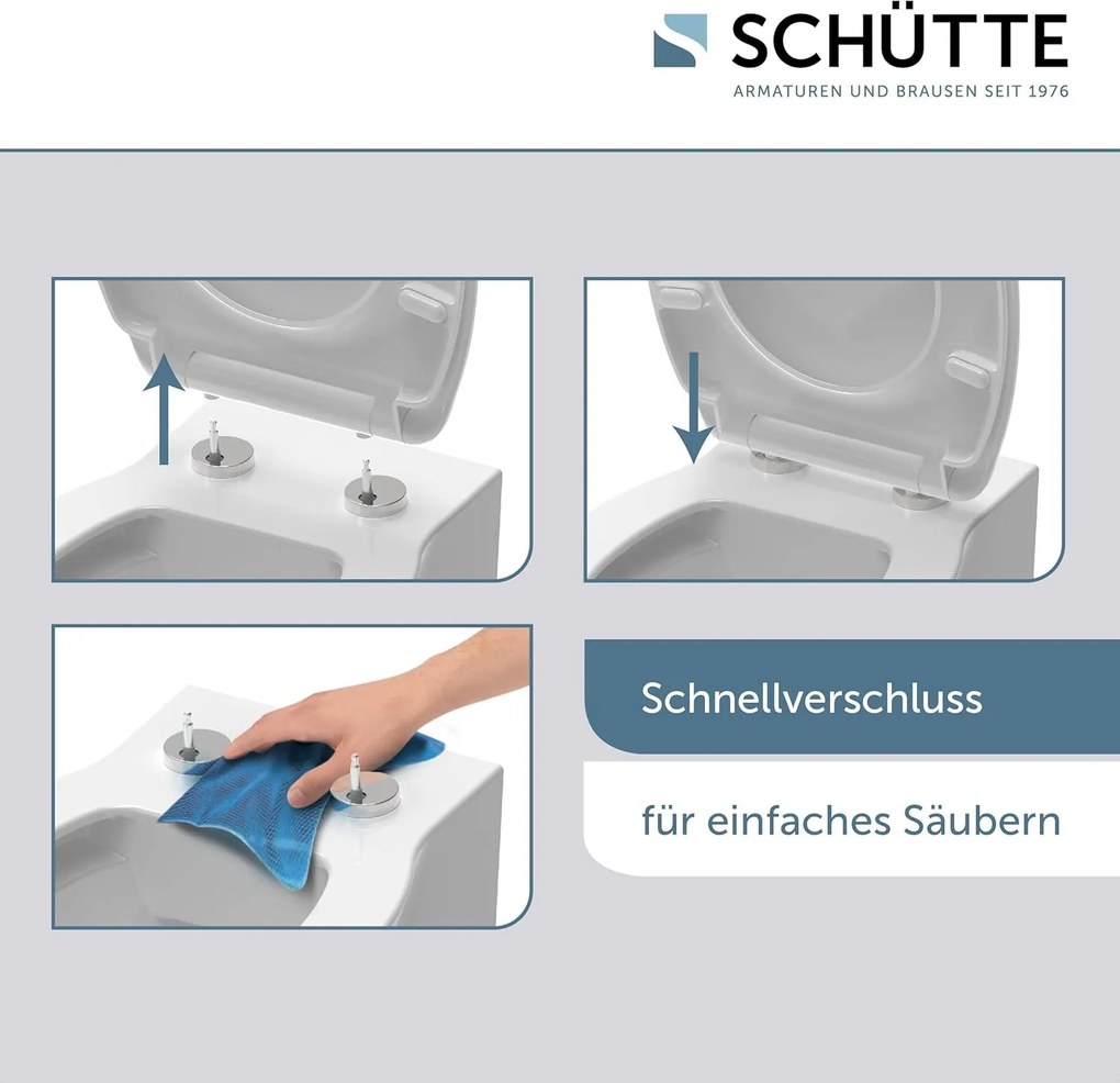 Eisl Sanitär WC prkénko Duroplast Soft Close Wellness 82375