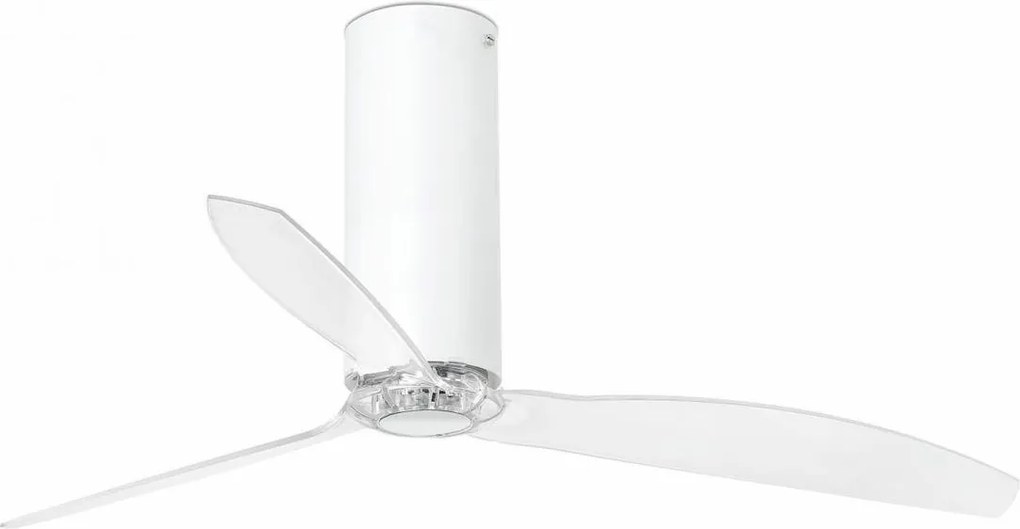 FARO 32034 TUBE FAN, bílá/transparentní, stropní ventilátor s DC motorem - FARO