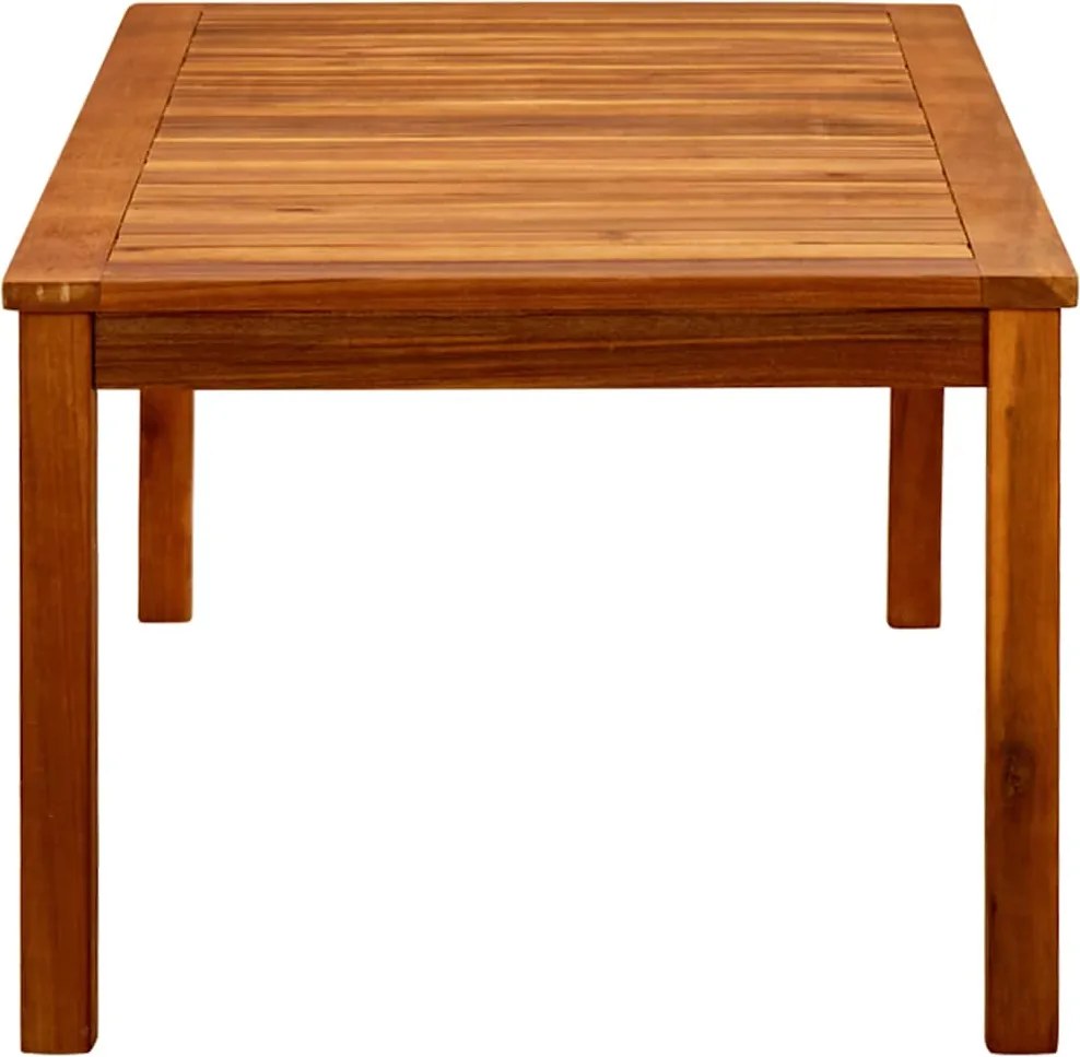 Zahradní konferenční stolek 110 x 60 x 45 cm masivní akácie 316401