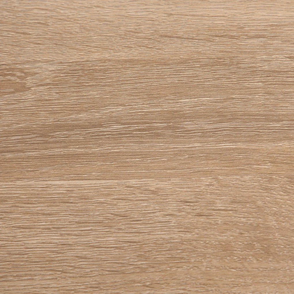 HOMCOM Skládací stůl Pojízdný stůl na kolečkách, odkládací stolek, MDF, přírodní, 107x55x76cm