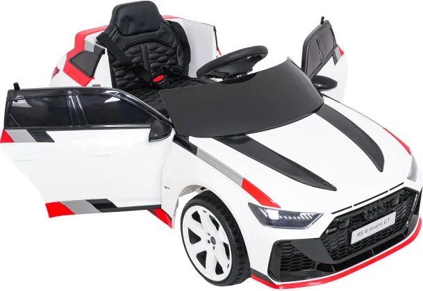 Elektrické autíčko Audi RS6 Avant GT bílé