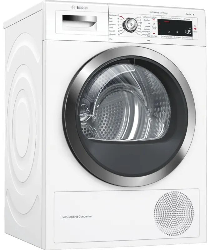 Bosch WTW855H0BY kondenzační sušička s tepelným čerpadlem, A++