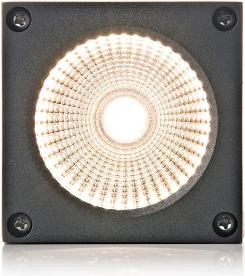 LED2 5130334D LED2 Venkovní stropní svítidlo KUBO, A DALI/PUSH 6W 3000K antracit - LED2 Lighting