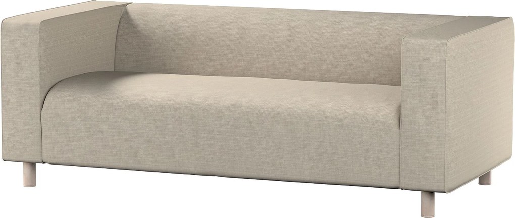 Potah na pohovku IKEA  Klippan 2-místná barva béžová látka pletený vzor