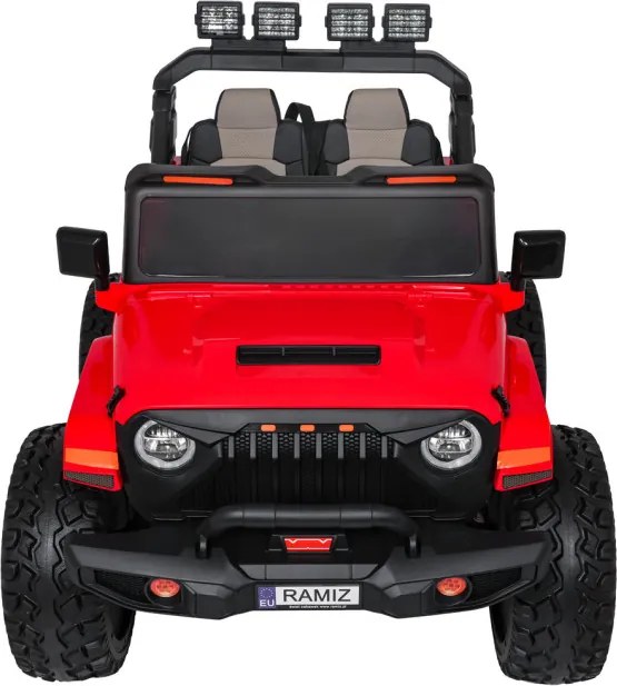 Elektrické autíčko Extreme Sport 4x4 červené