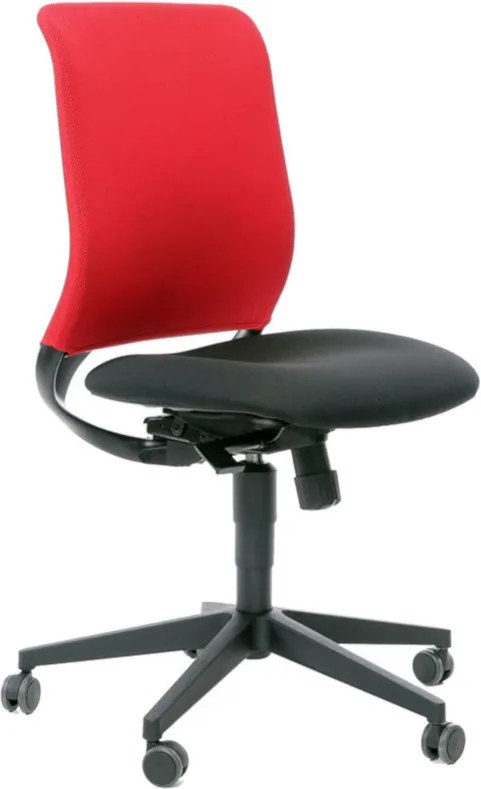 Kancelářská židle Theo@ 260-SY černo červená