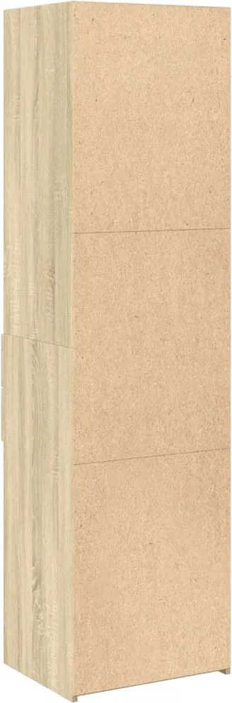 Skříň highboard dub sonoma 50 x 42,5 x 185 cm kompozitní dřevo 3281457