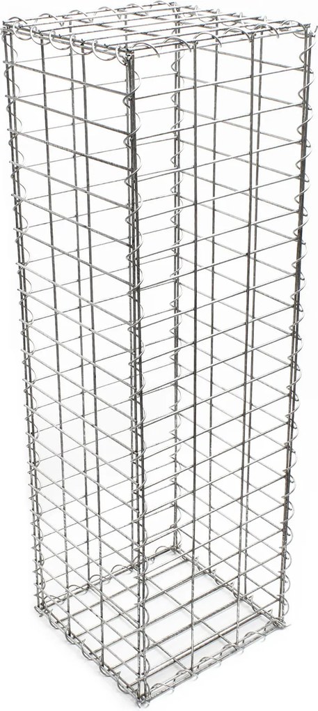 Gabionový koš Wiltec – 100 × 50 × 30 cm (61070)
