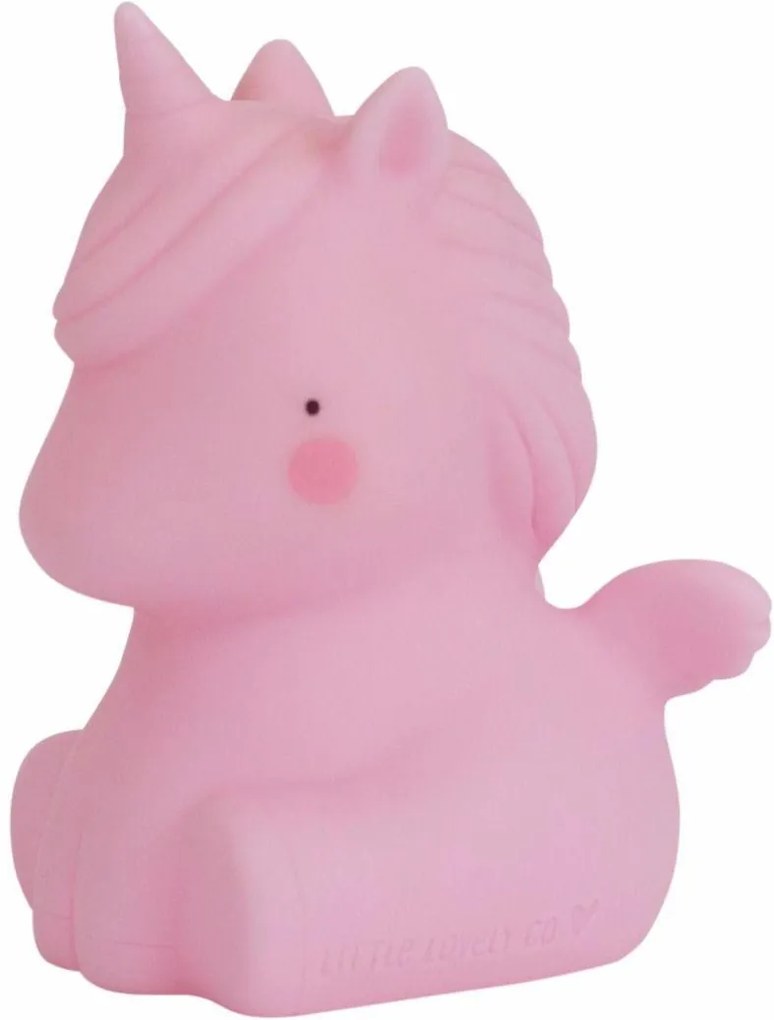 A Little Lovely Company Hračka do vany Unicorn, růžová barva, plast