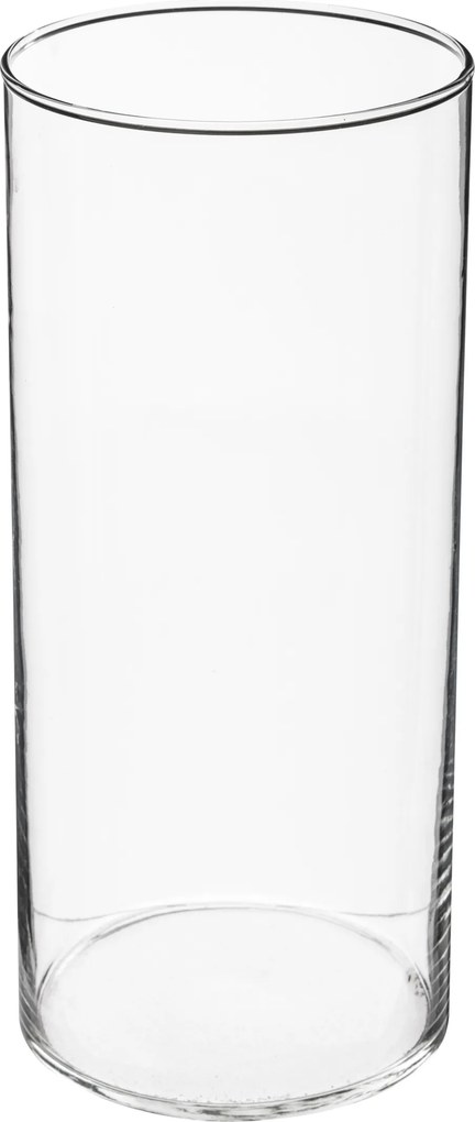 Skleněná váza CYLINDER, 30 cm