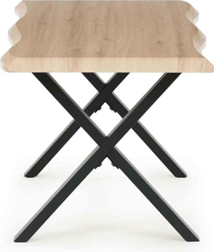 Autronic Konferenční stolek CT-F4312 60x120 cm Odstín: Staré dřevo