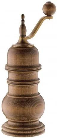 Zassenhaus SPEYER - Mlýnek na pepř dřevěný antik 13 cm