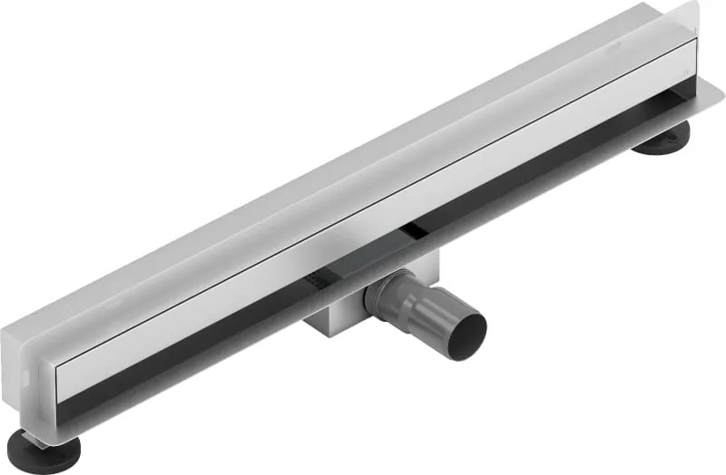 Mexen Flat Wall nástěnný liniový odtok 2v1 50 cm, inox - 1030050