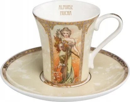 Šálek na espresso jaro/léto 100ml Alphonse Mucha Goebel