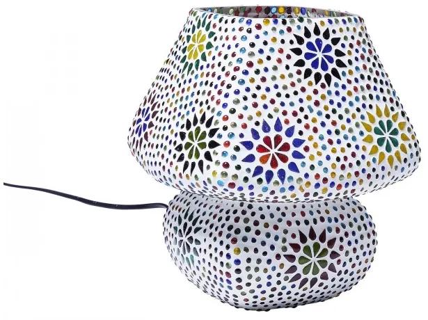 KARE DESIGN Stolní lampa Mosaic Flowers Colore 22 cm
