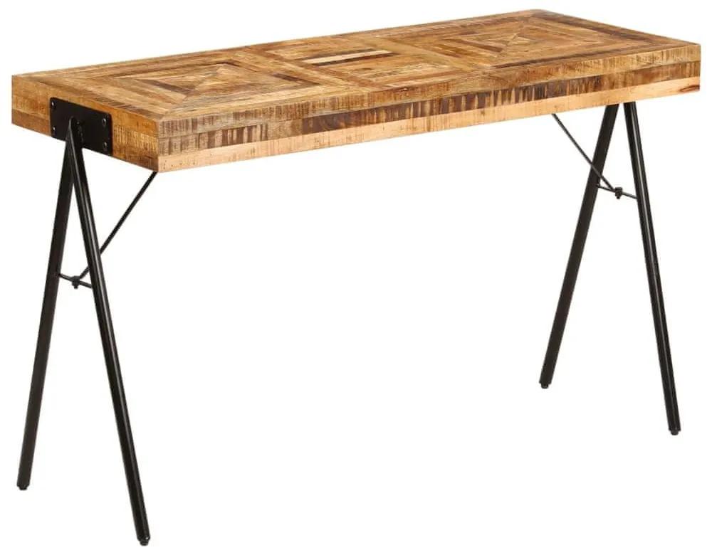 Petromila Psací stůl z masivního mangovníkového dřeva 118 x 50 x 75 cm