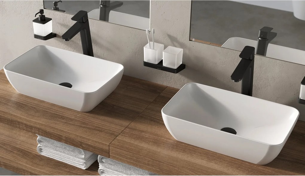 Ravak UNI SLIM 500 R 50 x 31 cm XJX01150001 umyvadlo