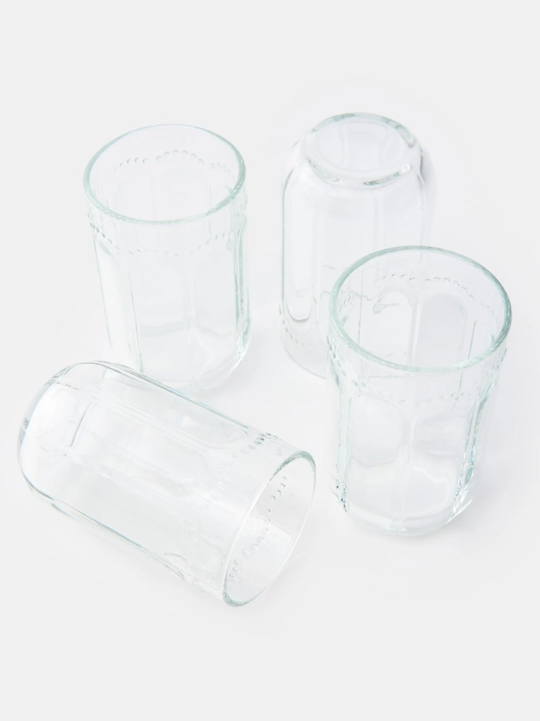 Sinsay - Sada sklenic se zdobením 4 pack - clear