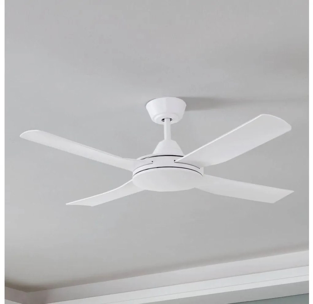 Eglo 35088 - Stropní ventilátor BONDI 52W/230V + DO bílá