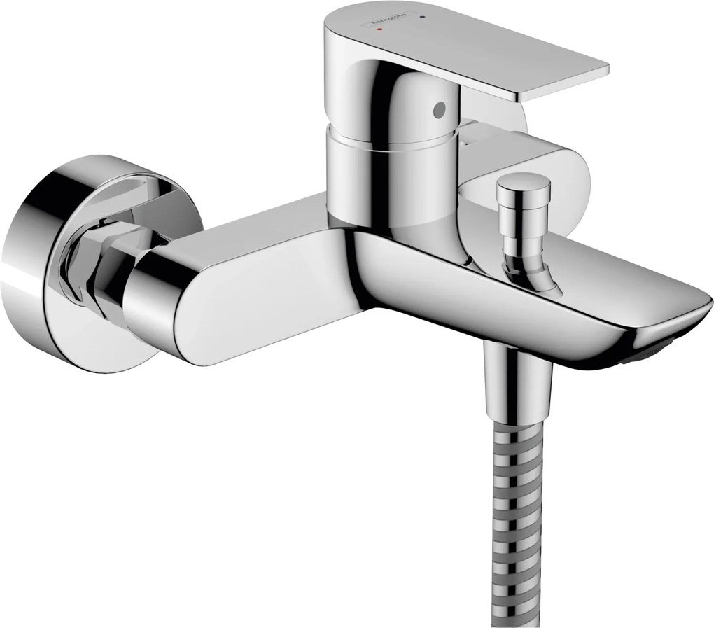 Hansgrohe Nástěnná páková vanová baterie Rebris E, rozteč 150 mm, chrom