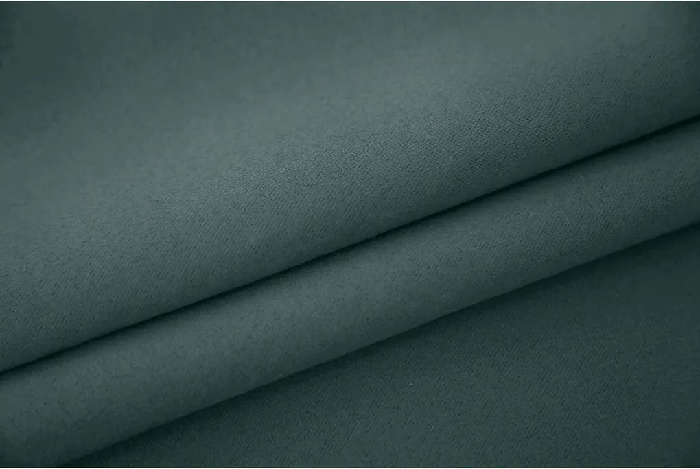 Tyrkysový závěs OXFORD 140x250 cm Zavěšení: Kovové kroužky