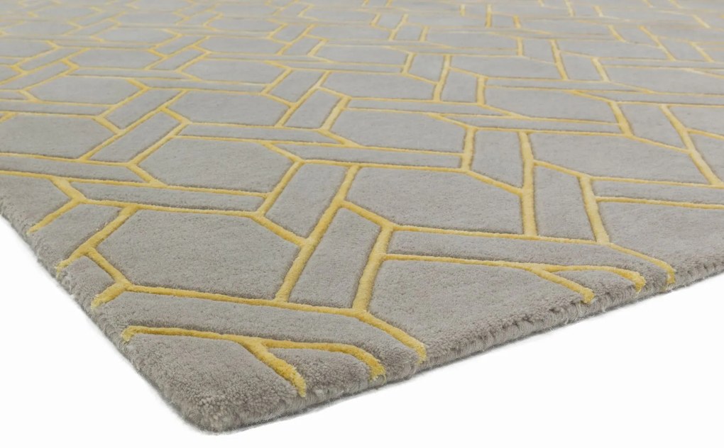 Žlutý koberec Rapun Fine Yellow Rozměry: 160x230 cm