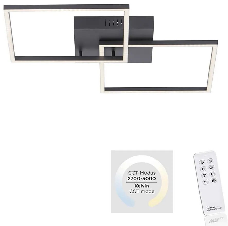 Leuchten Direkt 14141-18 - LED Stmívatelné svítidlo IVEN 2xLED/14W/230V + DO
