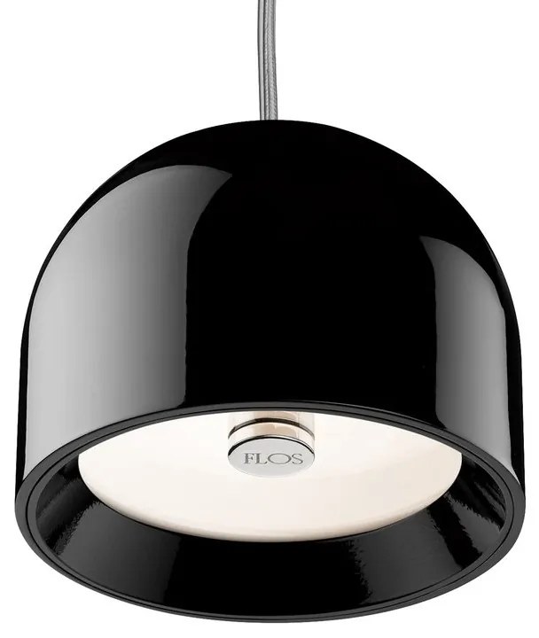 Výprodej Flos designová závěsná svítidla Wan S (černá)