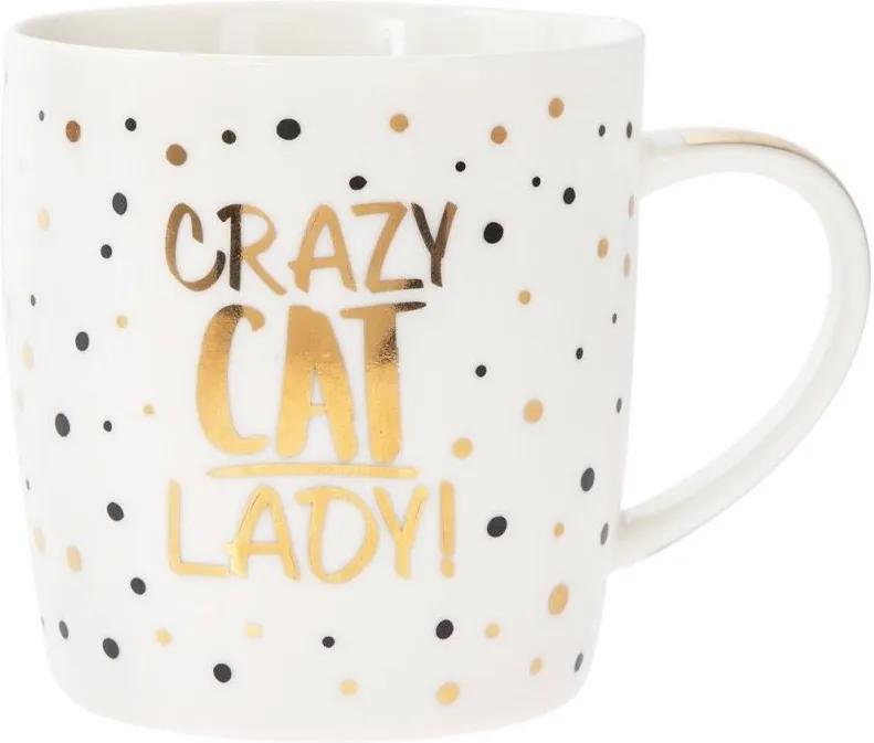 Hrnek s nápisem Crazy Cat Lady | BIANO